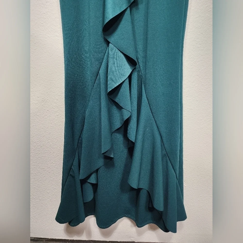 Lulus | Dresses | Lulus Exquisite Refinement Emerald Backless Bow ...